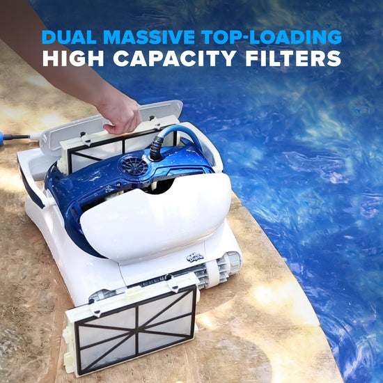 Dolphin Sigma with Universal Caddy - Robotic Pool Cleaner Bundle ...