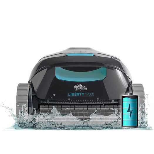 Dolphin Liberty 200 Cordless Robotic Pool Cleaner - Open Box – PoolRobots