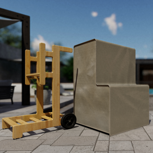 Caddy Cover for Terra Caddy - Protect Your Robot and Caddy from Rain ...